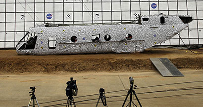 NASA Crash-Tests Helicopter - Aerospace Manufacturing and Design