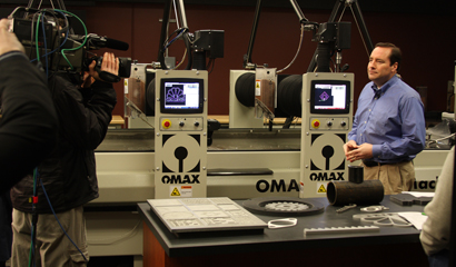 OMAX Featured on CNBC and NBC Nightly News - Aerospace Manufacturing ...