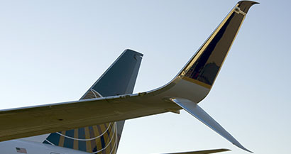 United Airlines 1st to Install Split Scimitar Winglets - Aerospace ...