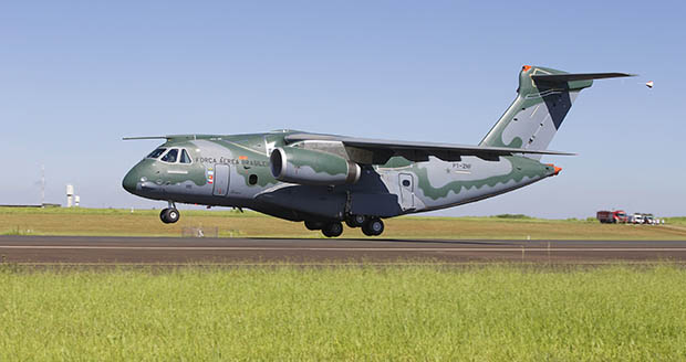 Embraer KC-390 military transport makes first flight - Aerospace ...