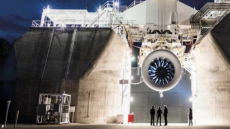 First full GE9X engine completes initial ground testing - Aerospace ...