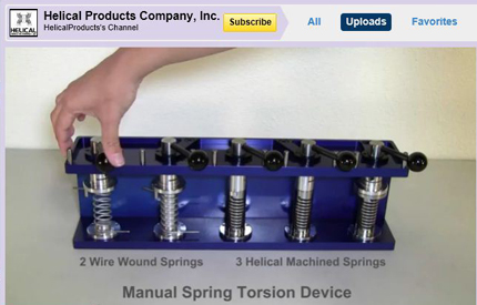 Helical Machined Springs Demonstrated - Aerospace Manufacturing and Design