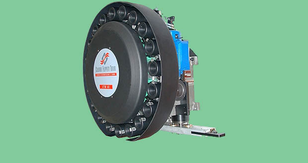 Automatic tool changer with drum-style mag - Aerospace Manufacturing ...