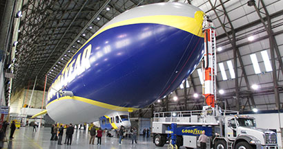 New technology Goodyear Blimp revealed to the world - Aerospace ...