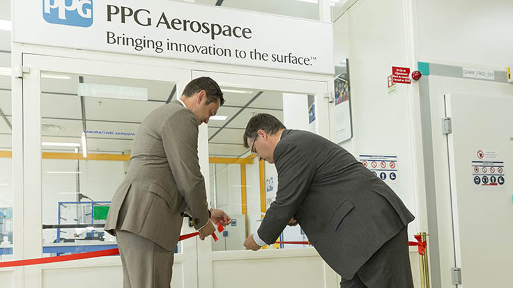 PPG inaugurates aerospace applications e-coat primer pilot system ...