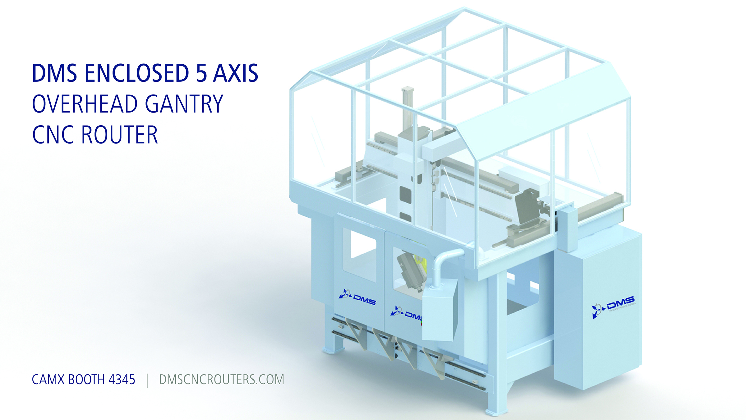 DMS D5E CNC Router - Aerospace Manufacturing and Design