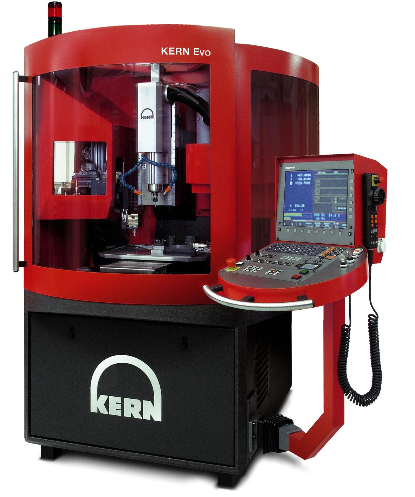 KERN EVO CNC Machining Center - Aerospace Manufacturing and Design