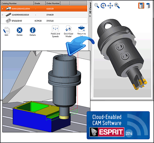 Cloud-Enabled CAM software - Aerospace Manufacturing and Design