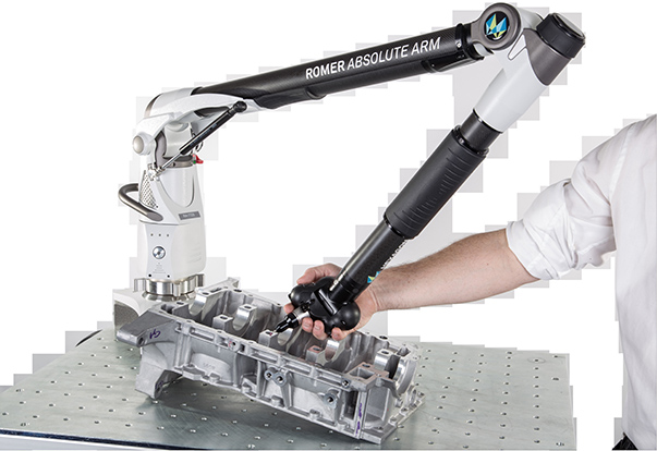 ROMER Absolute Arm - Aerospace Manufacturing and Design