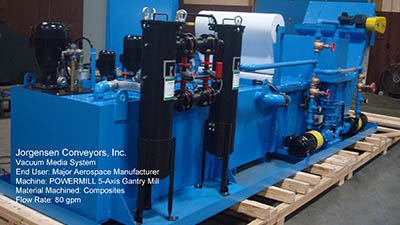 Vacuum media filter - Aerospace Manufacturing and Design