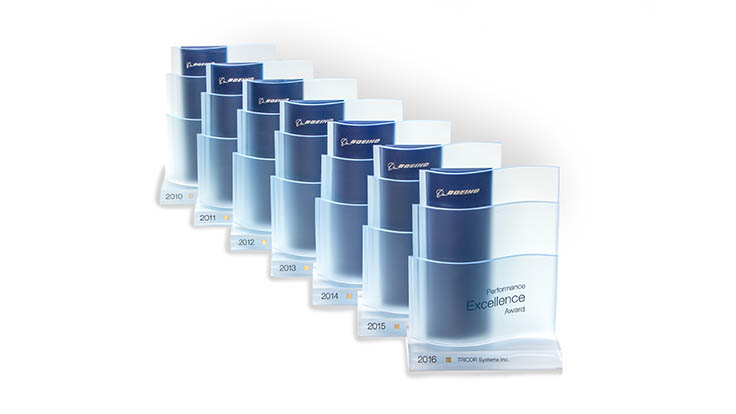 TRICOR Systems receives 7th consecutive Boeing Performance Excellence ...