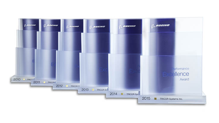 TRICOR Systems achieves Boeing Performance Excellence Award - Aerospace ...