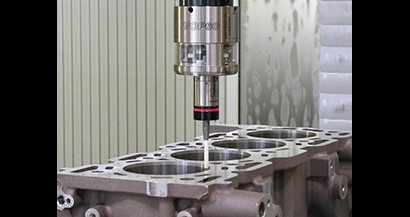 Marposs Optical Touch Probe System - Aerospace Manufacturing and Design