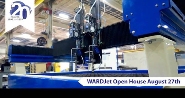 WARDJet hosts 2015 Open House Aug. 27 - Aerospace Manufacturing and Design