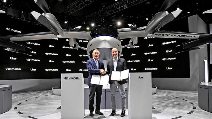 Hyundai, Uber partner to develop air taxis - Aerospace Manufacturing ...