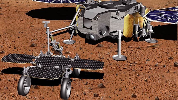Airbus wins study contract for Martian sample fetch rover - Aerospace ...