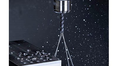 Four-fluted high-feed drill - Aerospace Manufacturing and Design