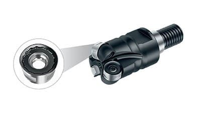 Milling cutter with round insert - Aerospace Manufacturing and Design