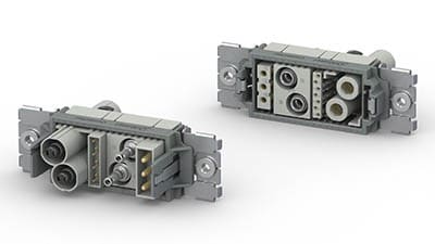 Modular connectors for signals, power, pneumatics - Aerospace ...