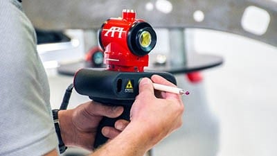 Dual mode hand-held metrology scanner - Aerospace Manufacturing and Design