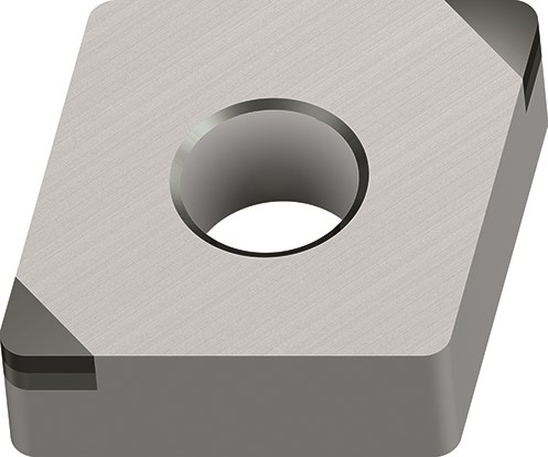 CBN grade insert for interrupted cuts and hard materials - Aerospace ...