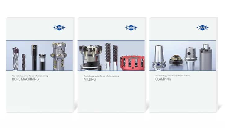 MAPAL's catalog for bore machining, milling, and clamping areas - Aerospace Manufacturing and Design