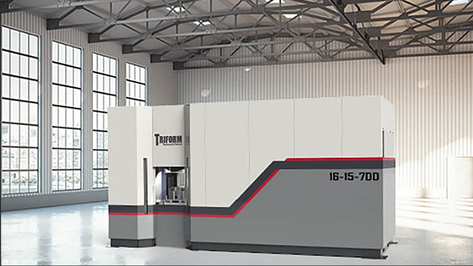 Beckwood Press to build Triform 16-15-7DD sheet hydroforming press for ...