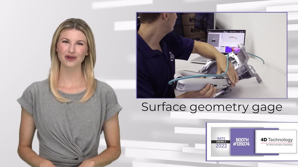 4D Technology's 4D InSpec measurement gauge at IMTS - Aerospace ...