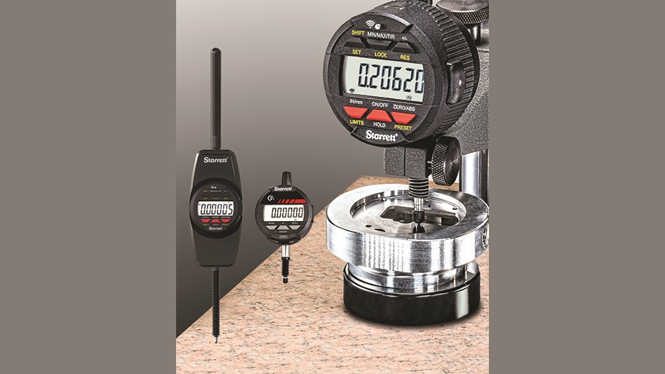 Starrett's electronic indicators - Aerospace Manufacturing and Design
