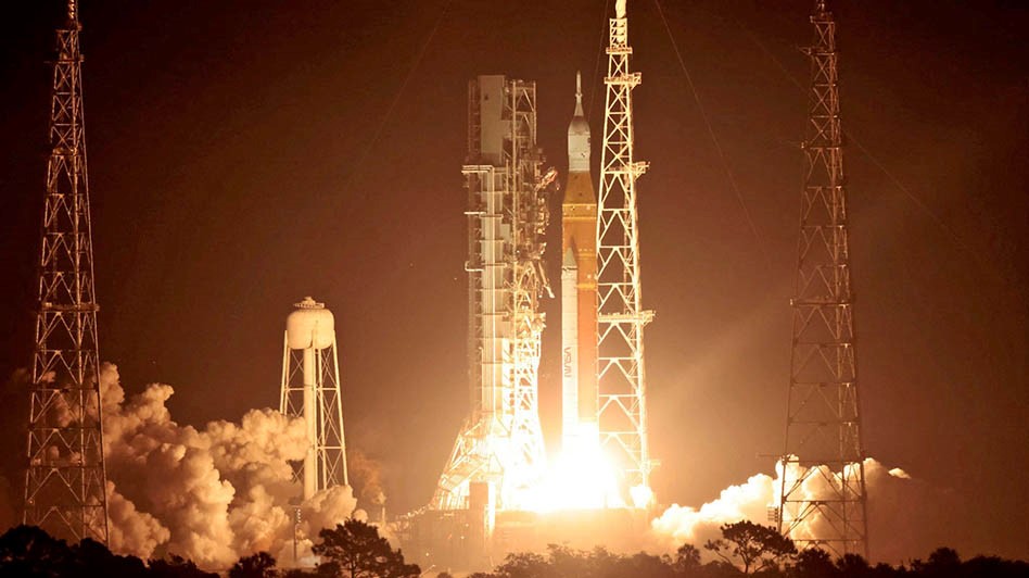 Lockheed Martin’s Orion spacecraft launched on Artemis I mission ...