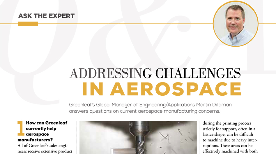 Addressing challenges in aerospace - Aerospace Manufacturing and Design