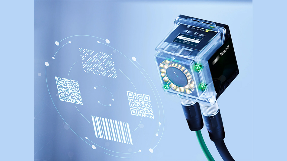 Baumer Smart Vision Range of Sensors multi-code reader - Aerospace Manufacturing and Design