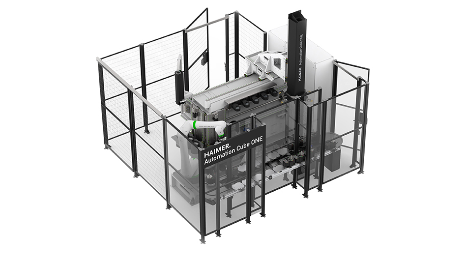 HAIMER Automation Cube One - Aerospace Manufacturing and Design